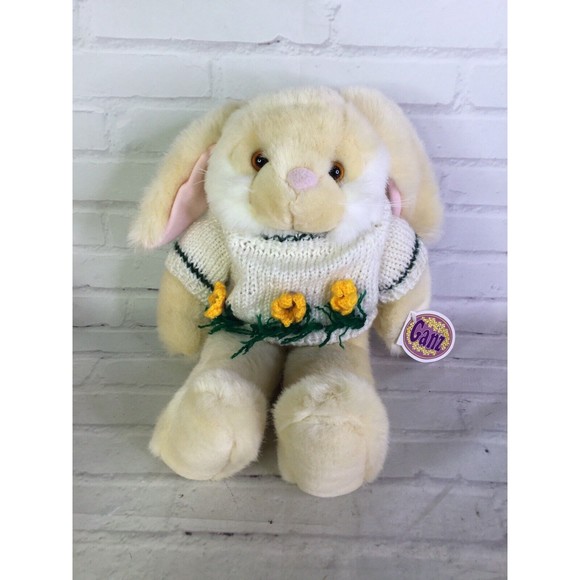 Gund | Toys | Vintage Gund Carolina Bunny Rabbit Plush Stuffed Animal ...